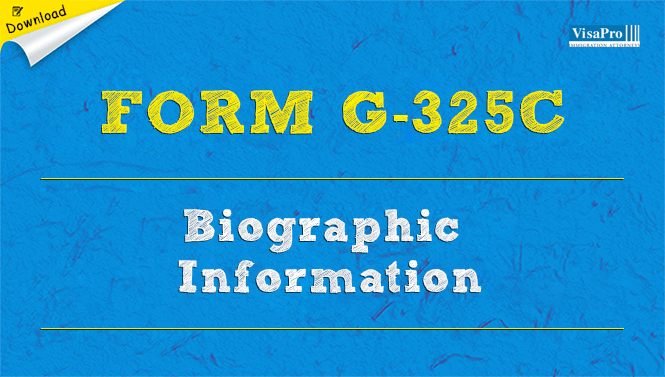 Form G-325C Biographic Information: Free Download
