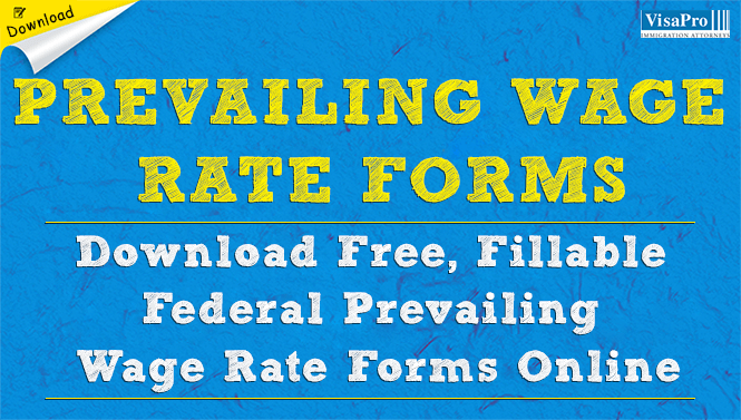 Prevailing Wage Rates Forms - Free Download