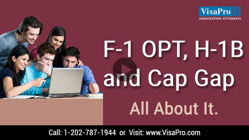How To Change F1 OPT to H1B and Fill The Cap Gap?