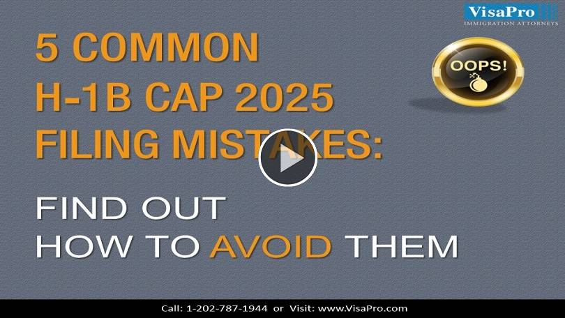 H-1B Cap 2024 Filing Mistakes: How To Avoid Them?