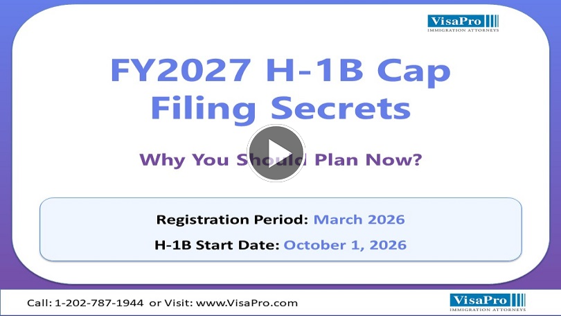Top 6 FY 2027 H-1B Cap Filing Secrets From US Immigration Lawyer